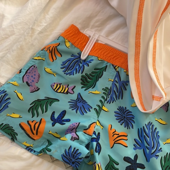 Floatimini | Swim | Floatimini Rash Guard And Swim Shorts | Poshmark
